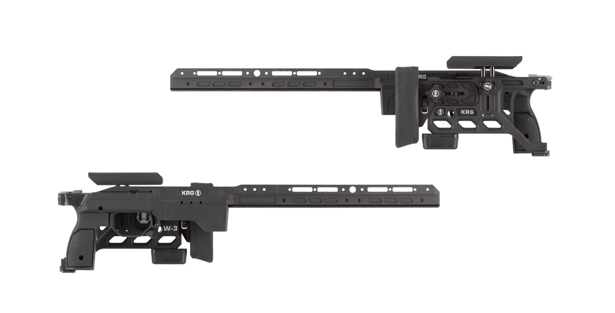 KRG Australia Whiskey 3 Pro Rifle Chassis System, Folding Version